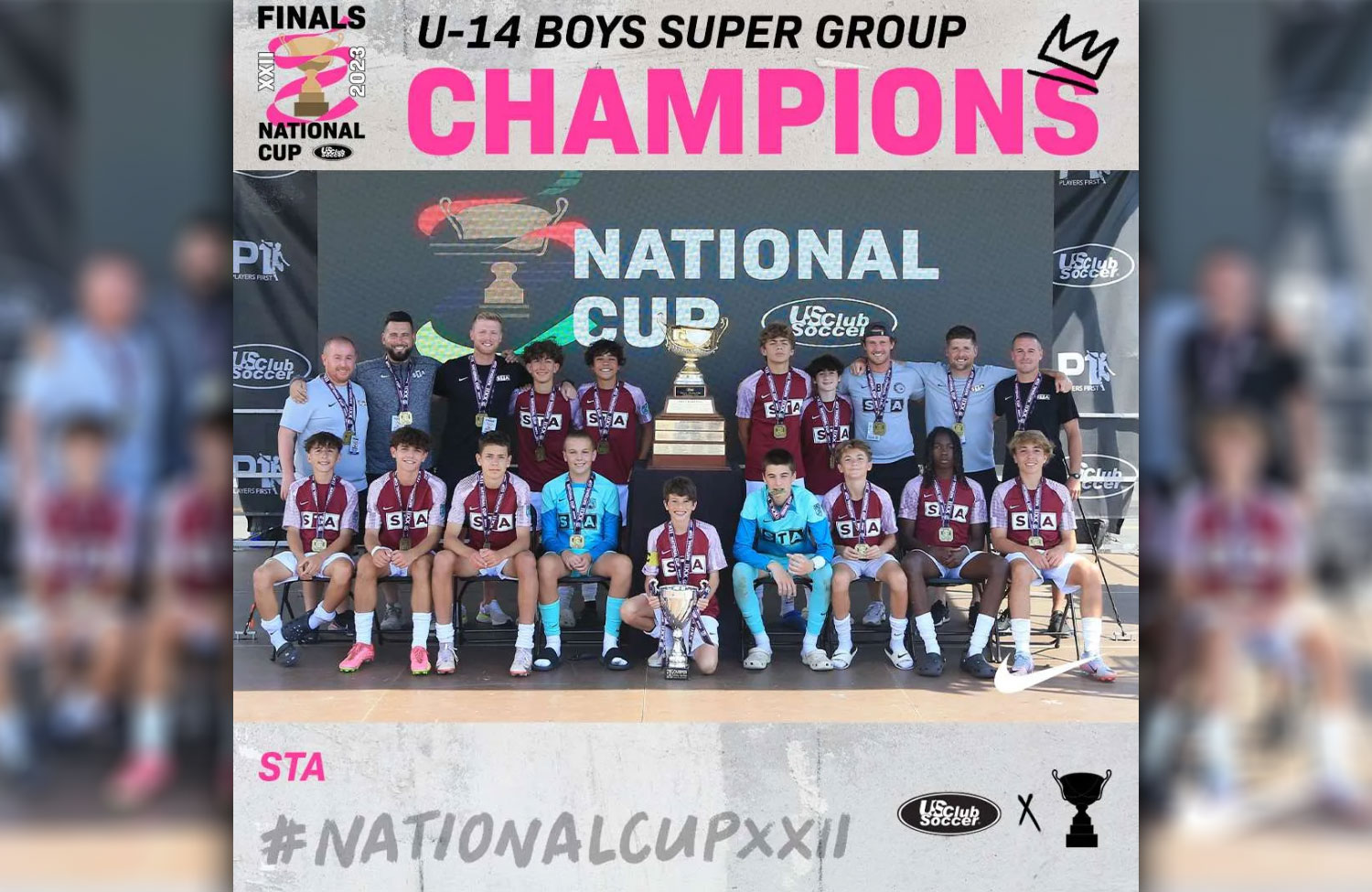 STA 2009 ECNL Crowned National Champions - STA Soccer