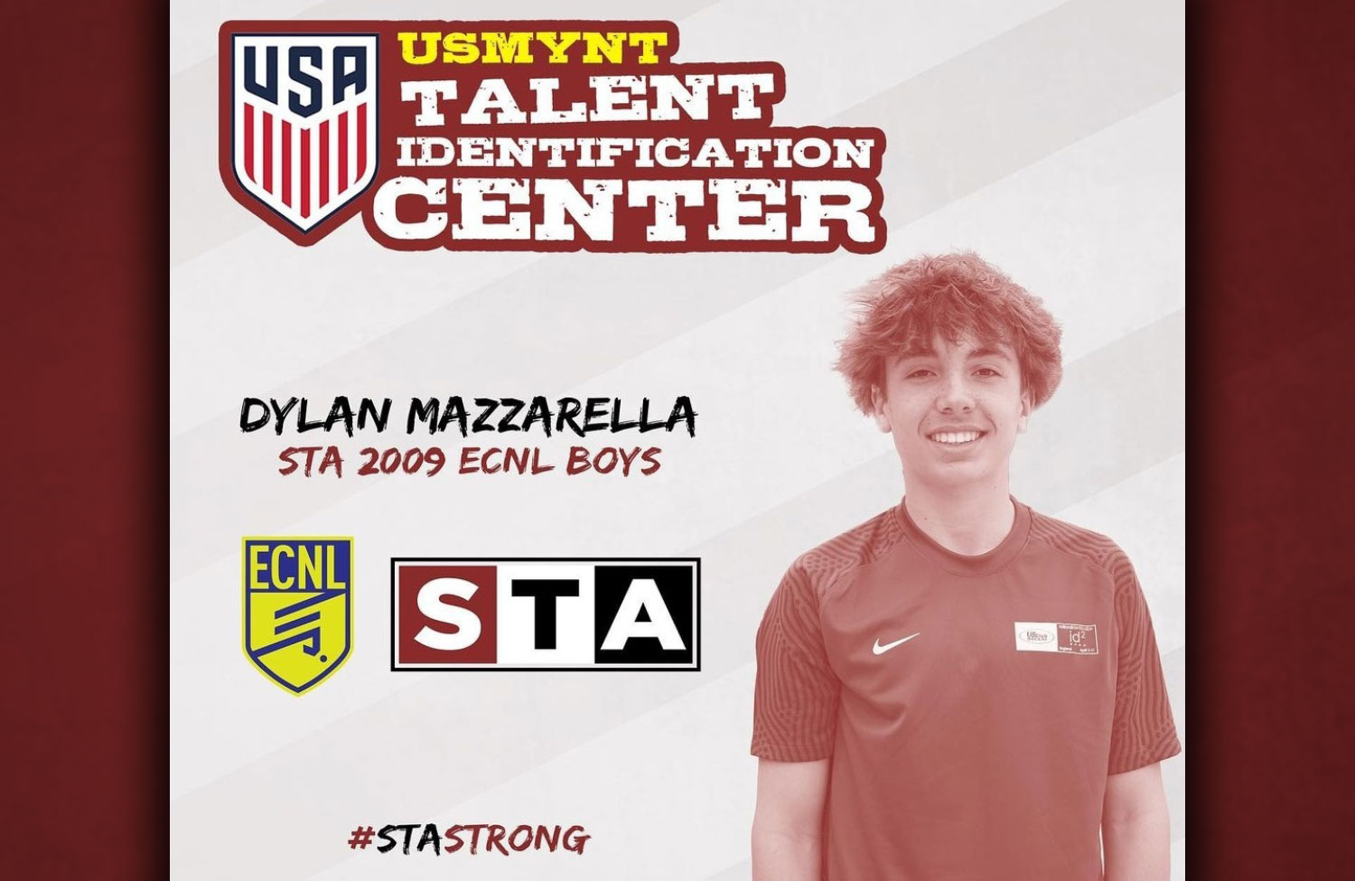 Mazzarella USMYNT Talent ID Call-Up - STA Soccer