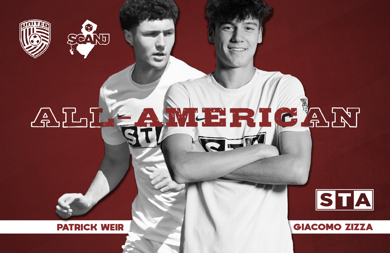 Weir & Zizza Earn All-American Honors - STA Soccer